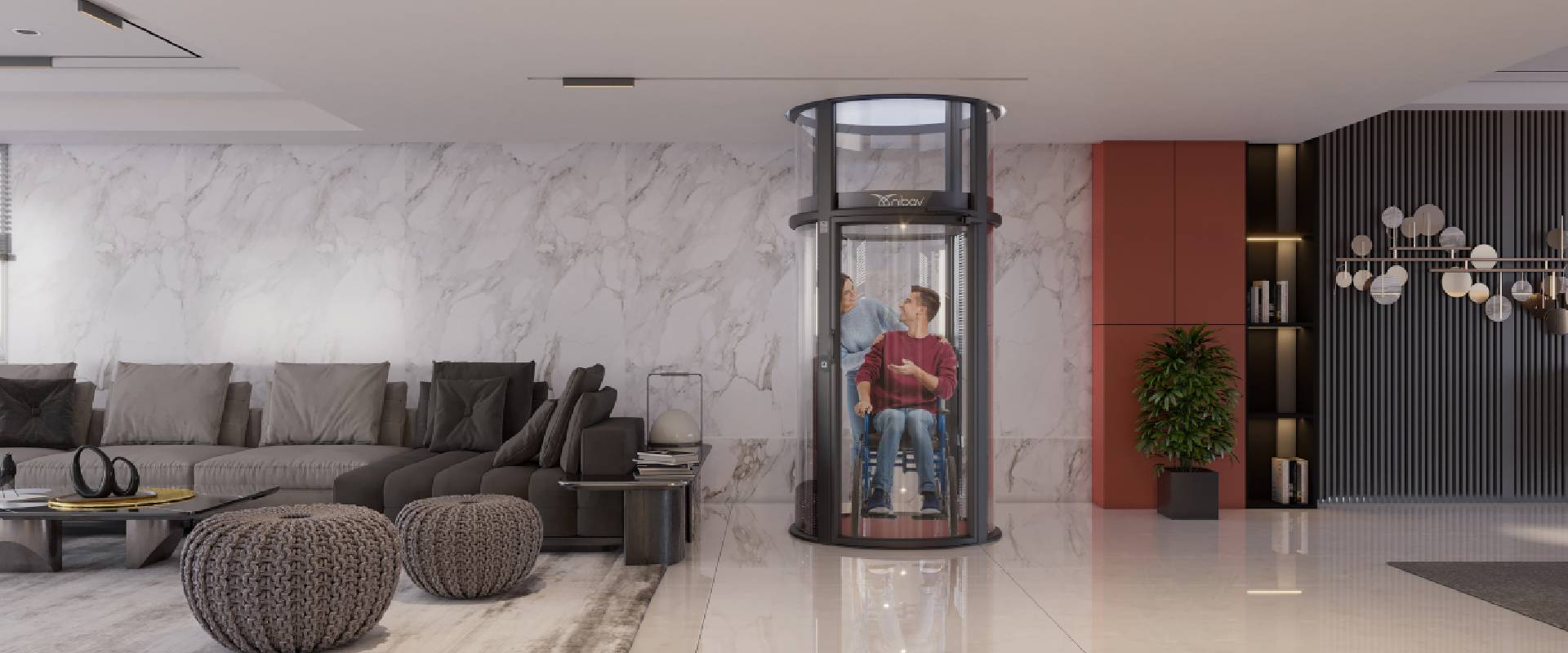 Nibav Series III Max - Best Safest Home Elevator in canada
